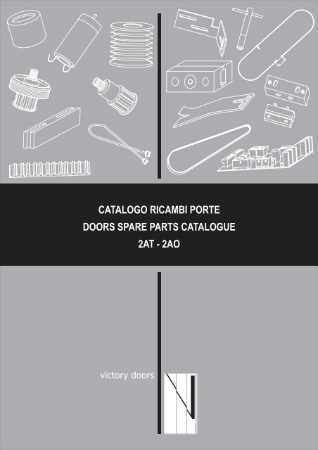 catalogo ricambi porte doors spare parts catalogue 2at - 2ao
