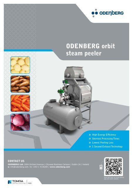 oDEnBERG orbit steam peeler