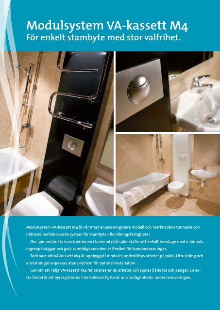 Modulsystem Installationsvägg - Modulsystem i Kalix