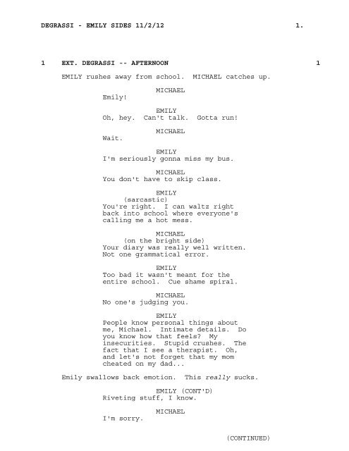 Degrassi - Larissa Mair Casting and Associates