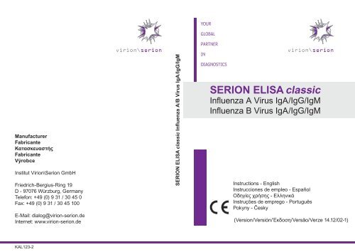 SERION ELISAclassic - virion\serion