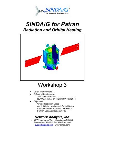 SINDA/G for Patran - MSC Software