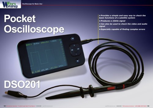 Pocket Oscilloscope DSO201