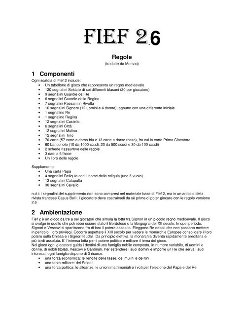 Fief 2 - La Tana dei Goblin