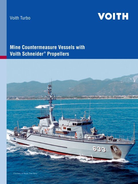 Mine Countermeasure Vessels with Voith Schneider ... - Voith Turbo