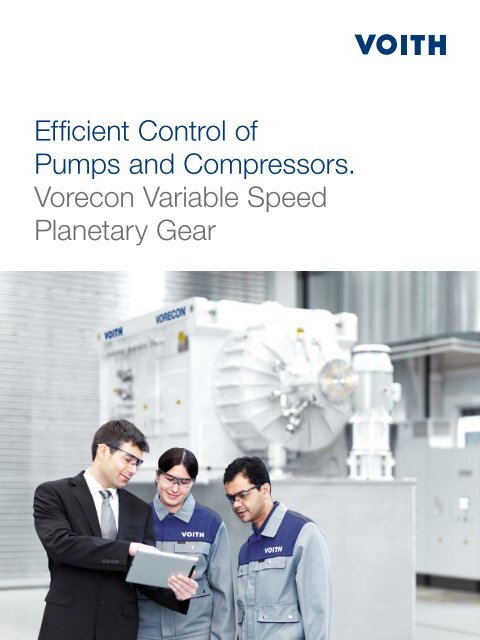 Vorecon Variable Speed Planetary Gear - Voith Turbo
