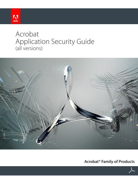 Acrobat Application Security Guide