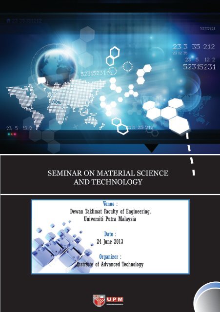 SEMINAR ON MATERIAL SCIENCE AND TECHNOLOGY