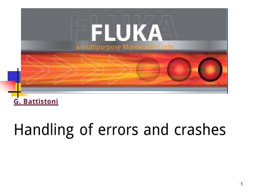 The Fluka User Routines