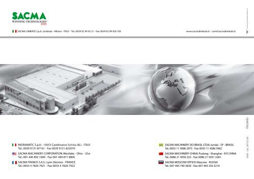 SACMA LIMBIATE S.p.A.: Li