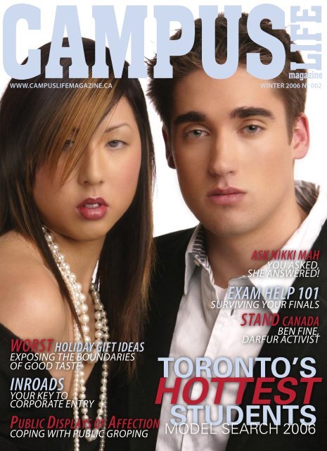 Toronto's Hottest Students - Campus Life Magazine