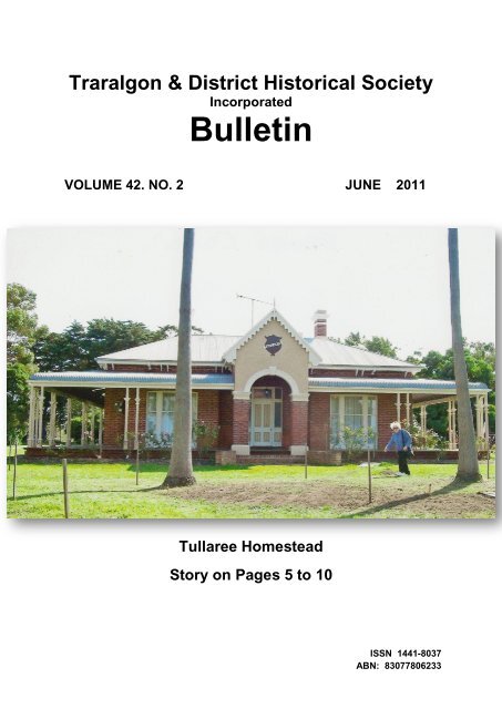 Bulletin - Traralgon & District Historical Society