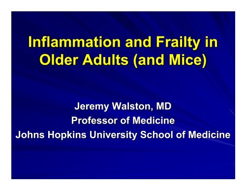 Frailty In Older Adults