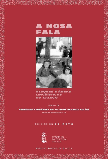 Imprimir 1ª pág. A Nosa Fala CD - Consello da Cultura Galega
