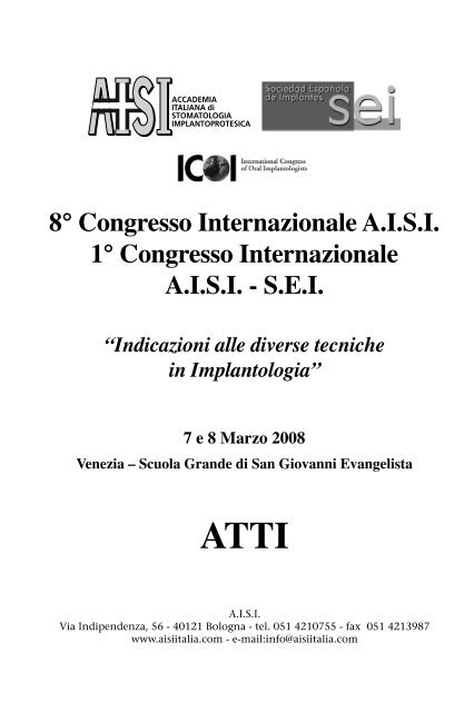 clicca qui - A.I.S.I. Italia