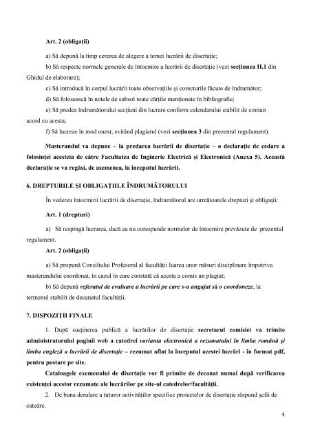 Art. 2 (obligaţii) a) S