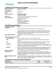 MSDS ( Material Safety Data Sheet ) - Avantor Performance Materials