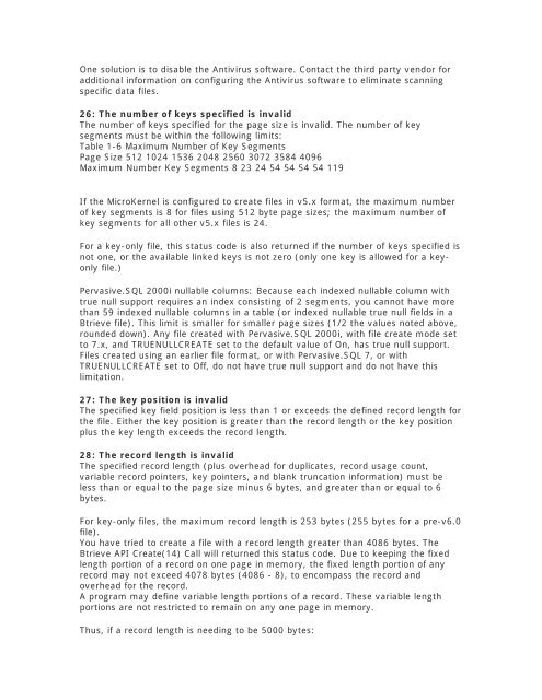 uffer may not be large en