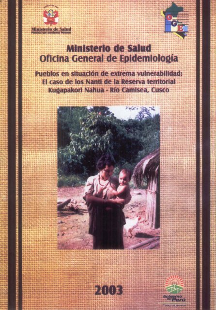 Pueblos en situación de extrema vulnerabilidad - BVS Minsa ...