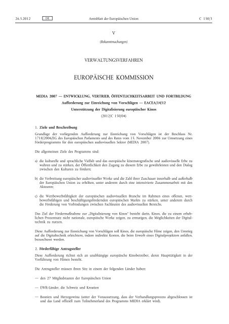 Amtsblatt Der Europaischen Union