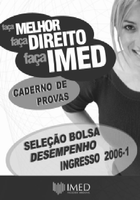 2006 - I - Vestibular IMED