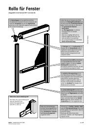Infobroschuere für MHZ Glasleisten-Rollo SKID - Radman Rollladen
