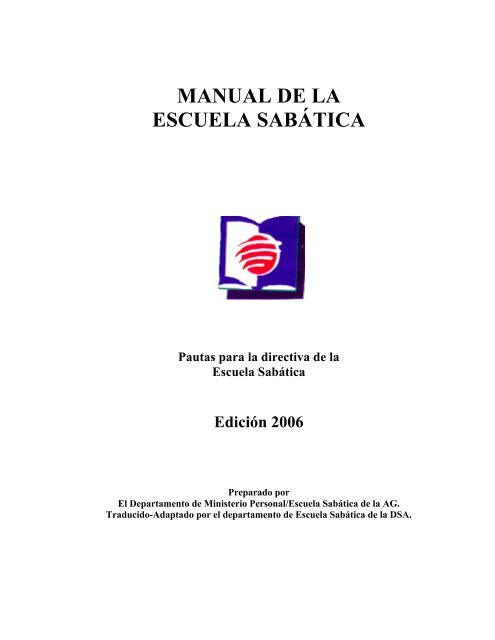 MANUAL DE LA ESCUELA SABÁTICA