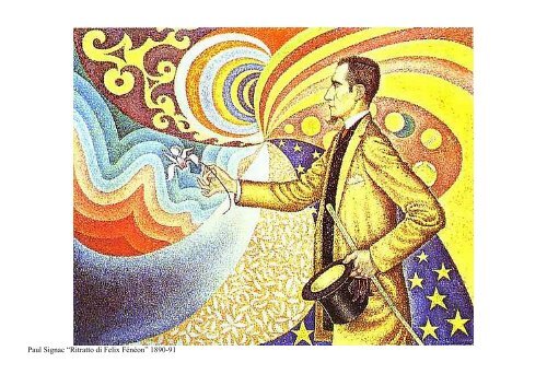 Paul Signac “Ritratto di Felix Fénéon” 1890-91 - La Teca Didattica