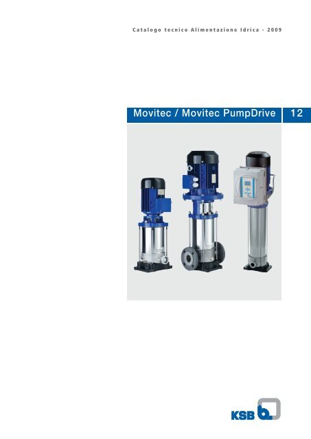 Fascicolo tecnico Movitec VE-VF-VSF / PumpDrive - KSB