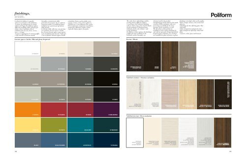 finishings, - Poliform