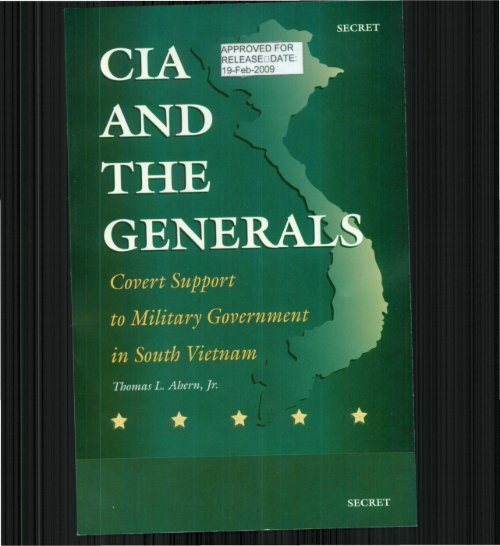 Covert Support to Military Government in South Vietnam - CIA FOIA