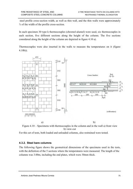 4 FIRE RESISTANCE TESTS O