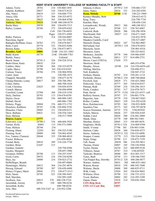 Faculty And Staff Telephone And Office Numbers Kent State faculty-and-staff-telephone-and-office-numbers-kent-state
