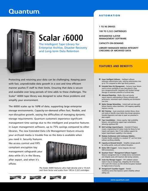 Scalar i6000 spec sheet - Viglen
