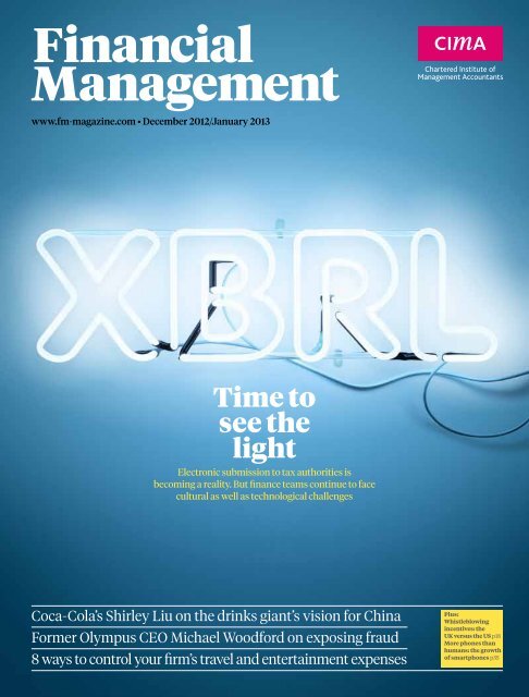 December 2012 - CIMA Financial Management Magazine