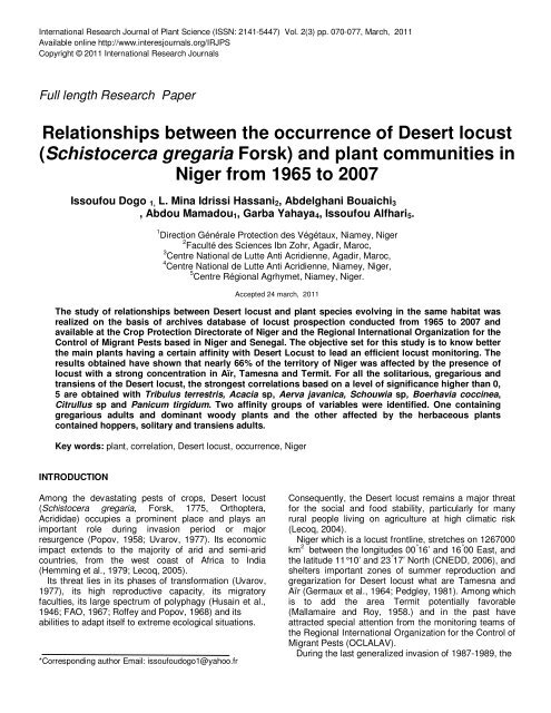 Full Text-PDF - International Research Journals