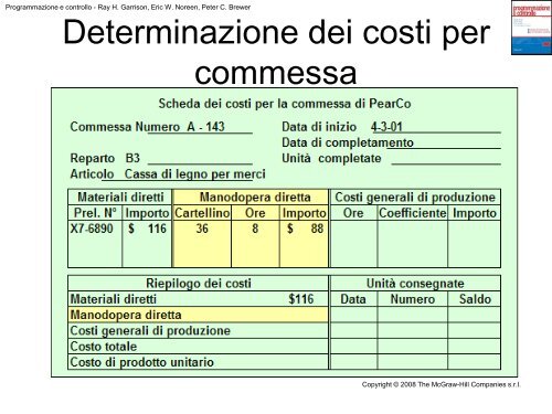 Programmazione e controll