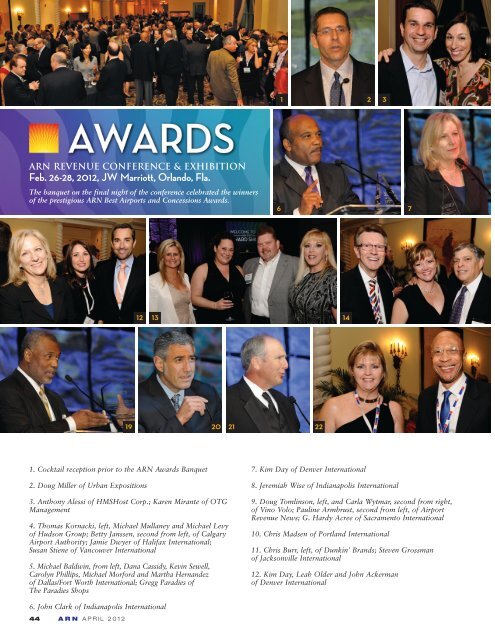 April 2012, Awards - ARN 2013 Revenue Conference & Exhibition ...