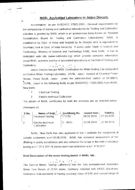 NABL Accredited Laboratory