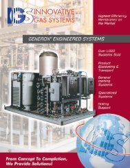 Modular PSA Nitrogen Generators NITROSWING NS ... - Generon IGS