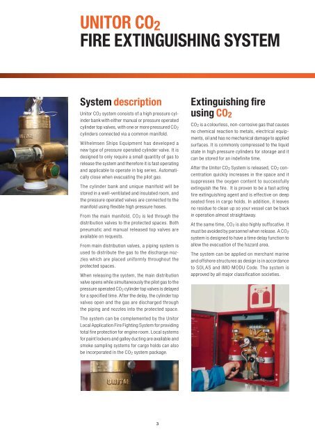 UNITOR CO2 FIRE EXTINGUIS