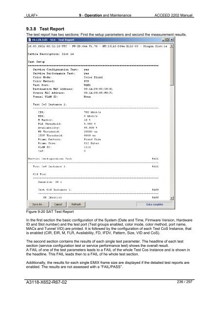 ULAF+ 9 - Operation and M