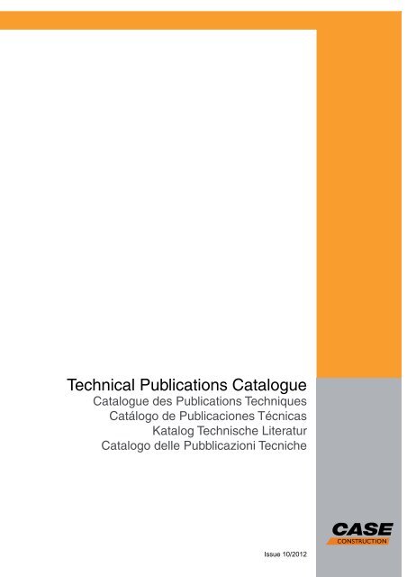 Technical Publications Catalogue