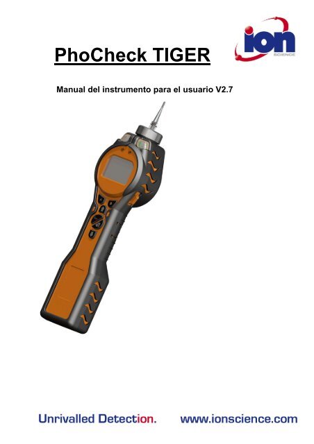 PhoCheck TIGER - Ion Science
