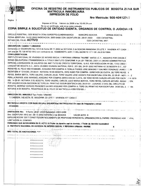 oficina de registro de instrumentos publicos de bogota zona sur oficina de registro de instrumentos publicos de bogota zona sur