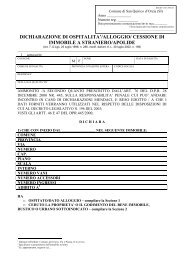 Modulo Comunicazione di cessione di fabbricato - Comune di Pontida