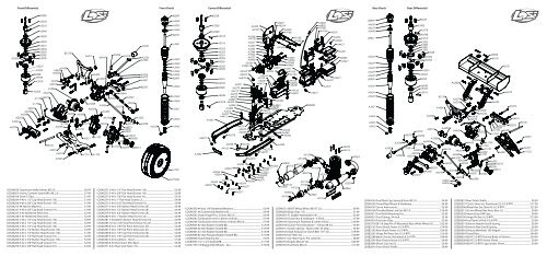 Exploded View - Losi