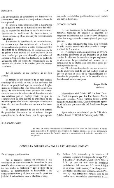 copropiedad. de privar a pondiente. partición, y que Copro ...