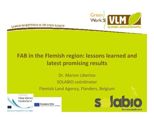 VLM - European Learning Network on Functional AgroBiodiversity