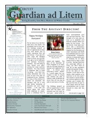 Guidelines for Guardians Ad Litem with Sample Reports and Forms